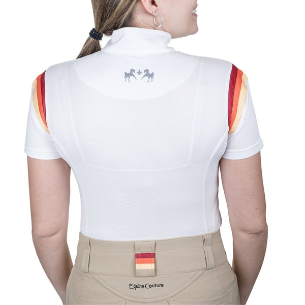 Equine Couture Gradient Short Sleeve Show Shirt | Breeches.com