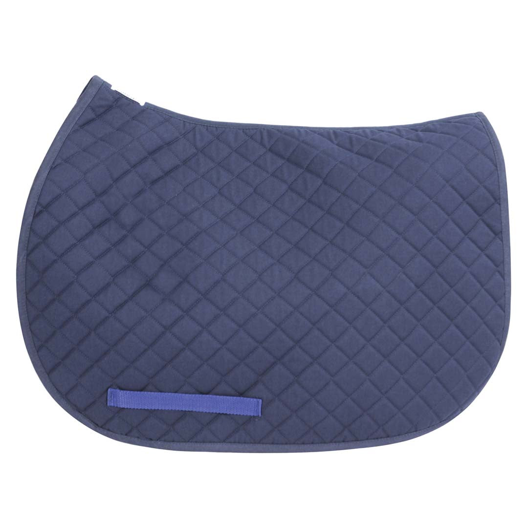 Blue English Saddle Pad