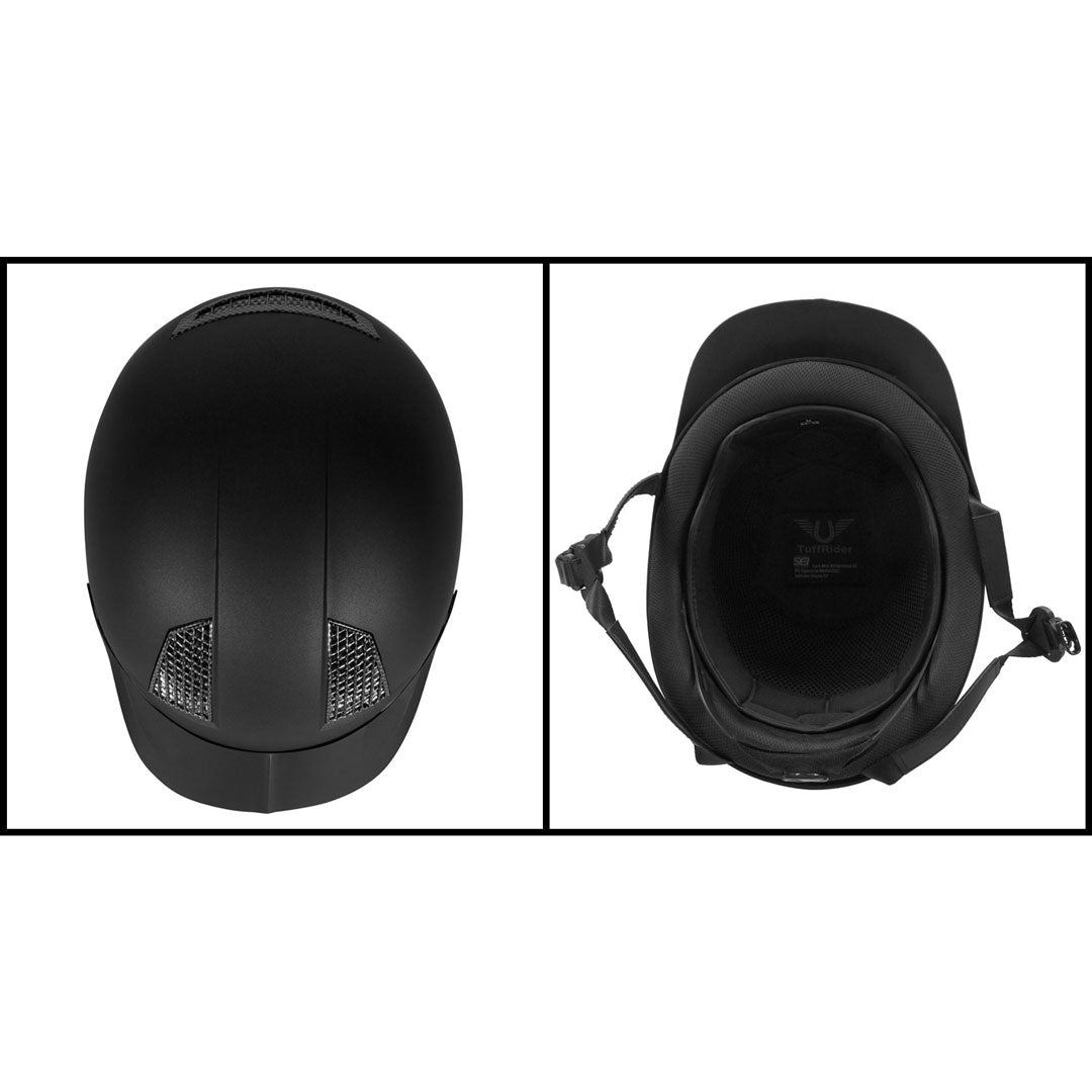 TuffRider Starter Helmet with Carbon Fiber Grill - Breeches.com