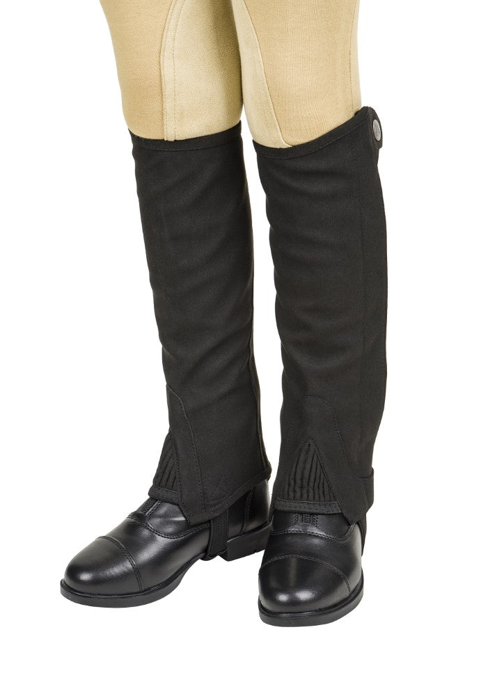 Lettia Children's Suede Half Chaps – Breeches.com